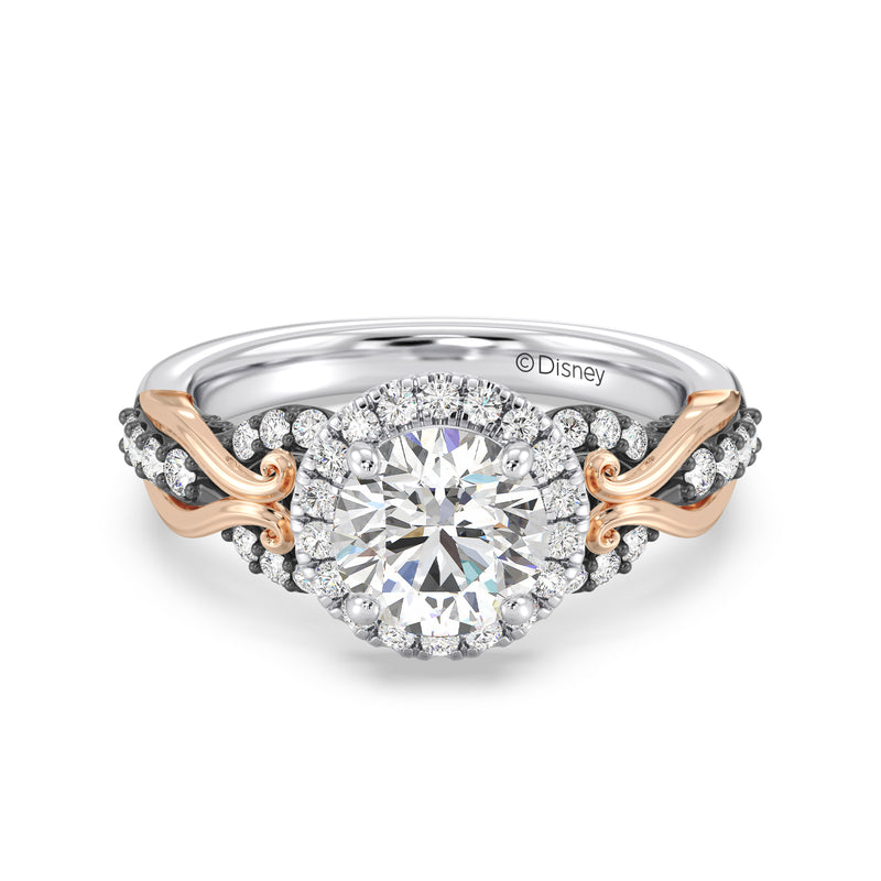 Disney Ursula Inspired Lab Grown Diamond Engagement Ring in 14K Gold ...