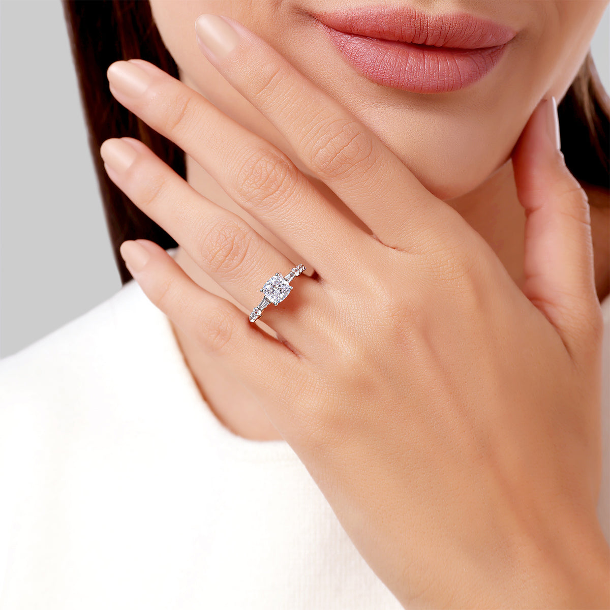 Enchanted Star Lab Grown Diamond 14K Gold Rapunzel Engagement Ring ...