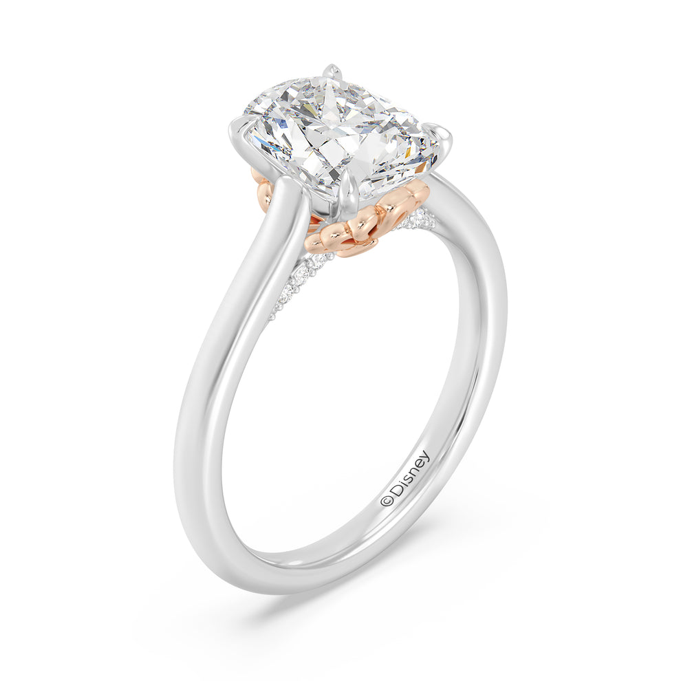 Disney Ariel Inspired Diamond Lab Grown Diamond Engagement Ring in 14K ...