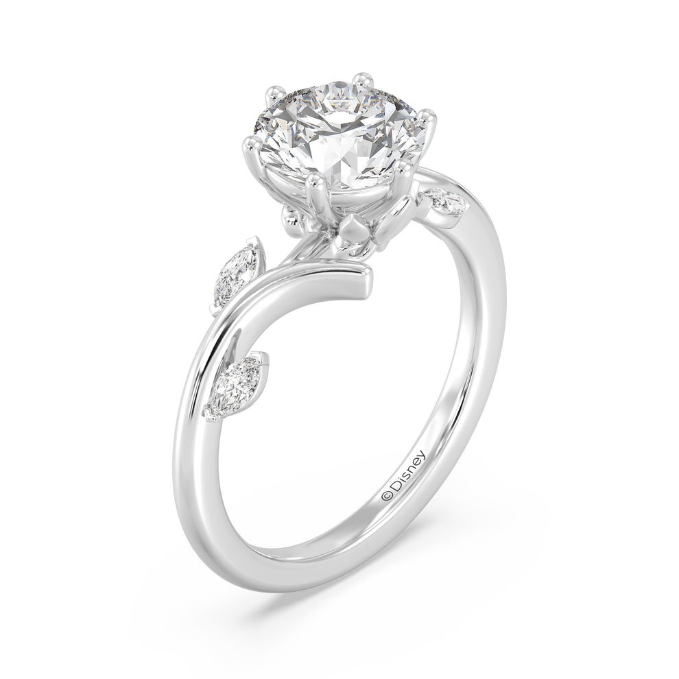 Enchanted Star Lab Grown Diamond And 14K Gold Disney Princess Rapunzel ...