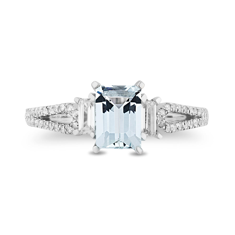 Disney Elsa Inspired Diamond Engagement Ring in 10K White Gold 3/8 CTTW ...