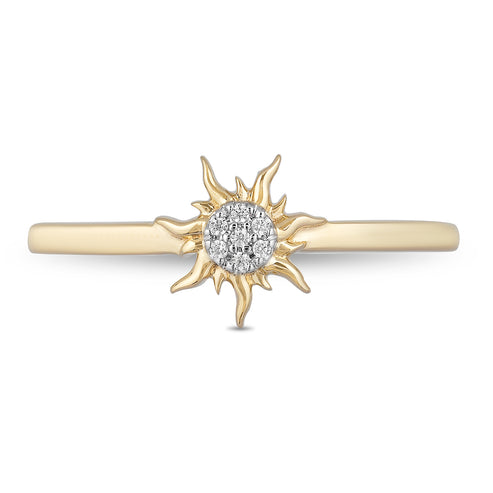 Disney Rapunzel Inspired Diamond Ring 10K Yellow Gold | Enchanted ...