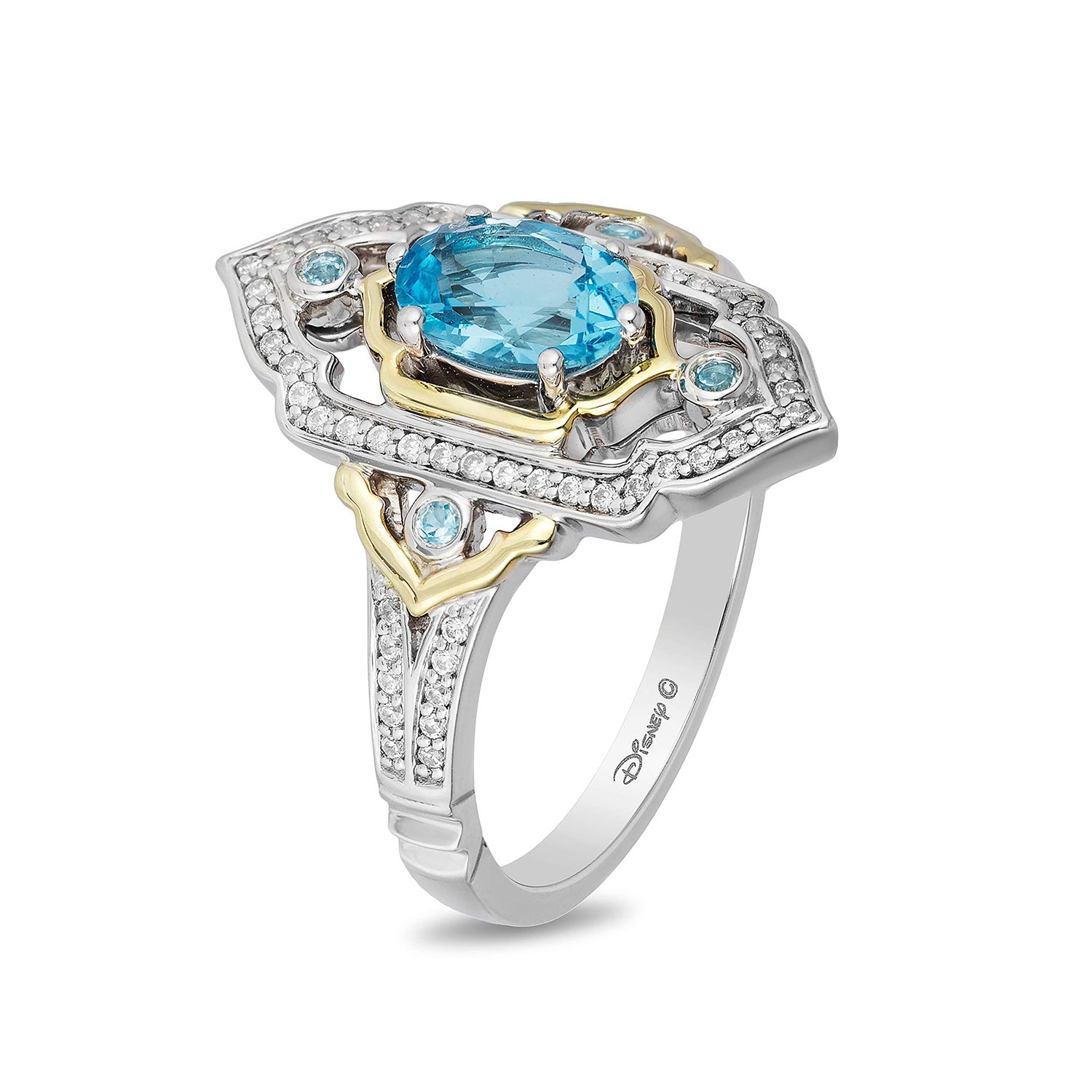 Princess Jasmine Wedding Ring