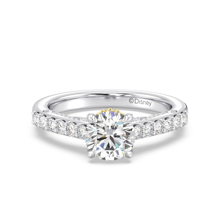 Disney Ariel Inspired Diamond Lab Grown Diamond Engagement Ring in 14K ...