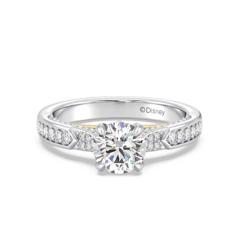 Enchanted Star Lab Grown Diamond 14K Gold Aurora Engagement Ring ...