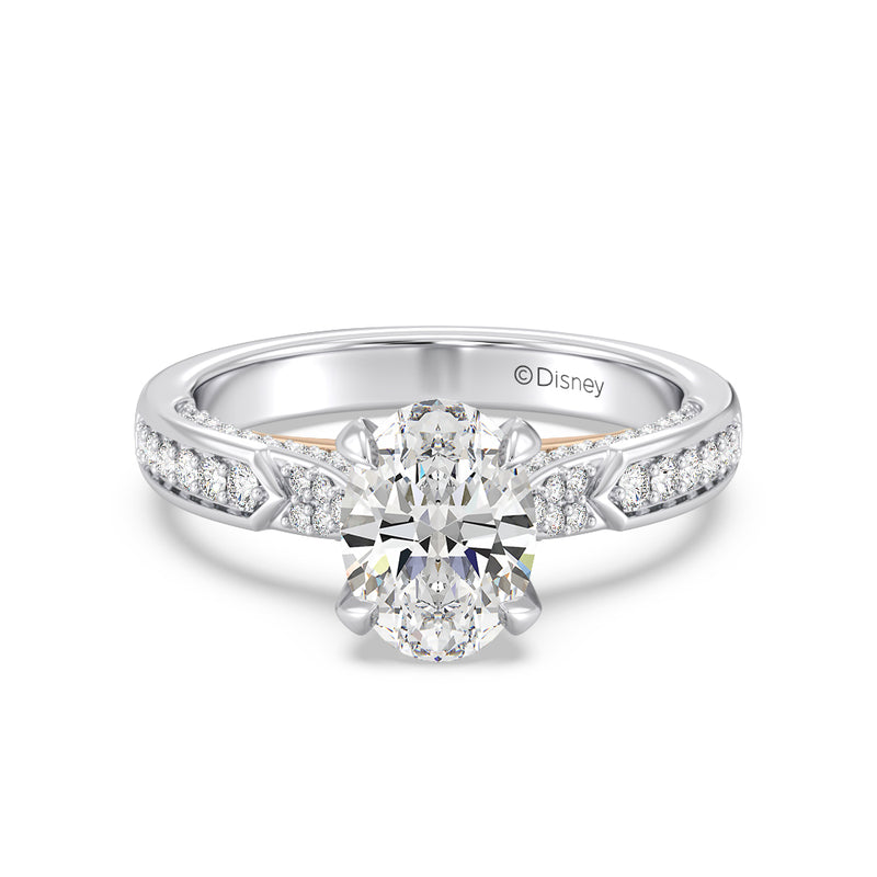 Enchanted Star Lab Grown Diamond 14K Gold Aurora Engagement Ring ...