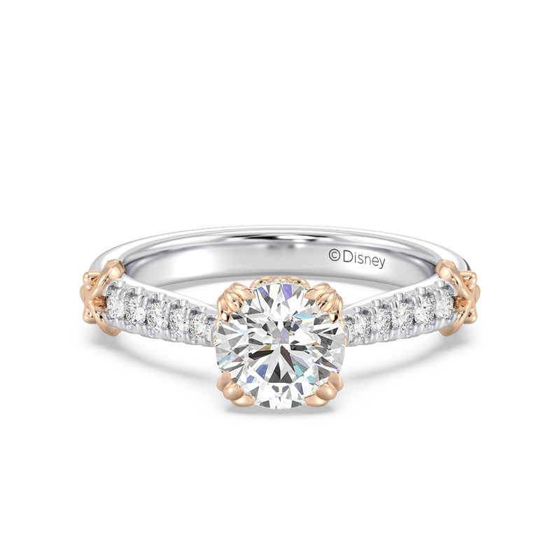 Enchanted Star Lab Grown Diamond 14K Gold Aurora Engagement Ring ...