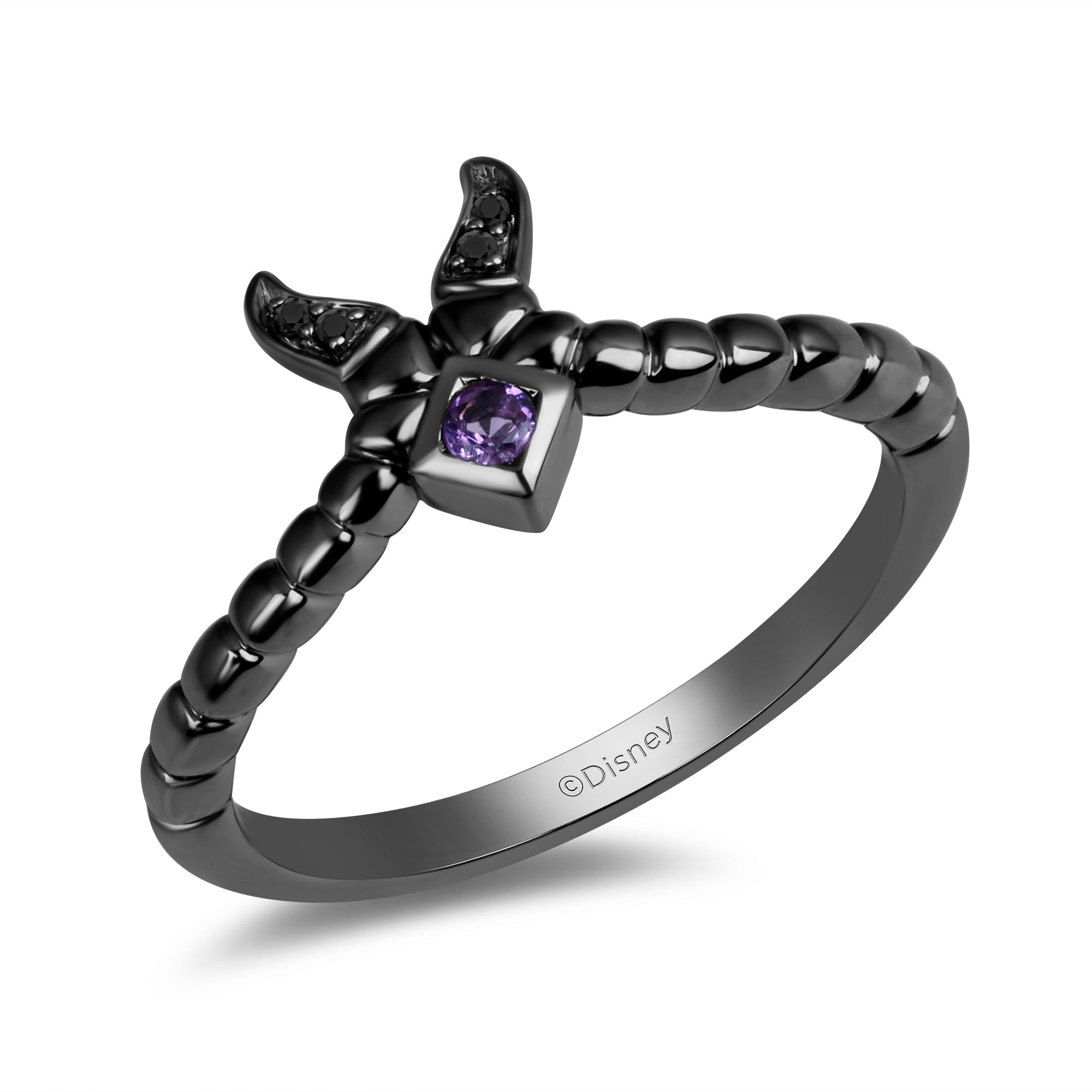 Disney Maleficent Inspired Villain Diamond Ring | Enchanted Disney Fine ...